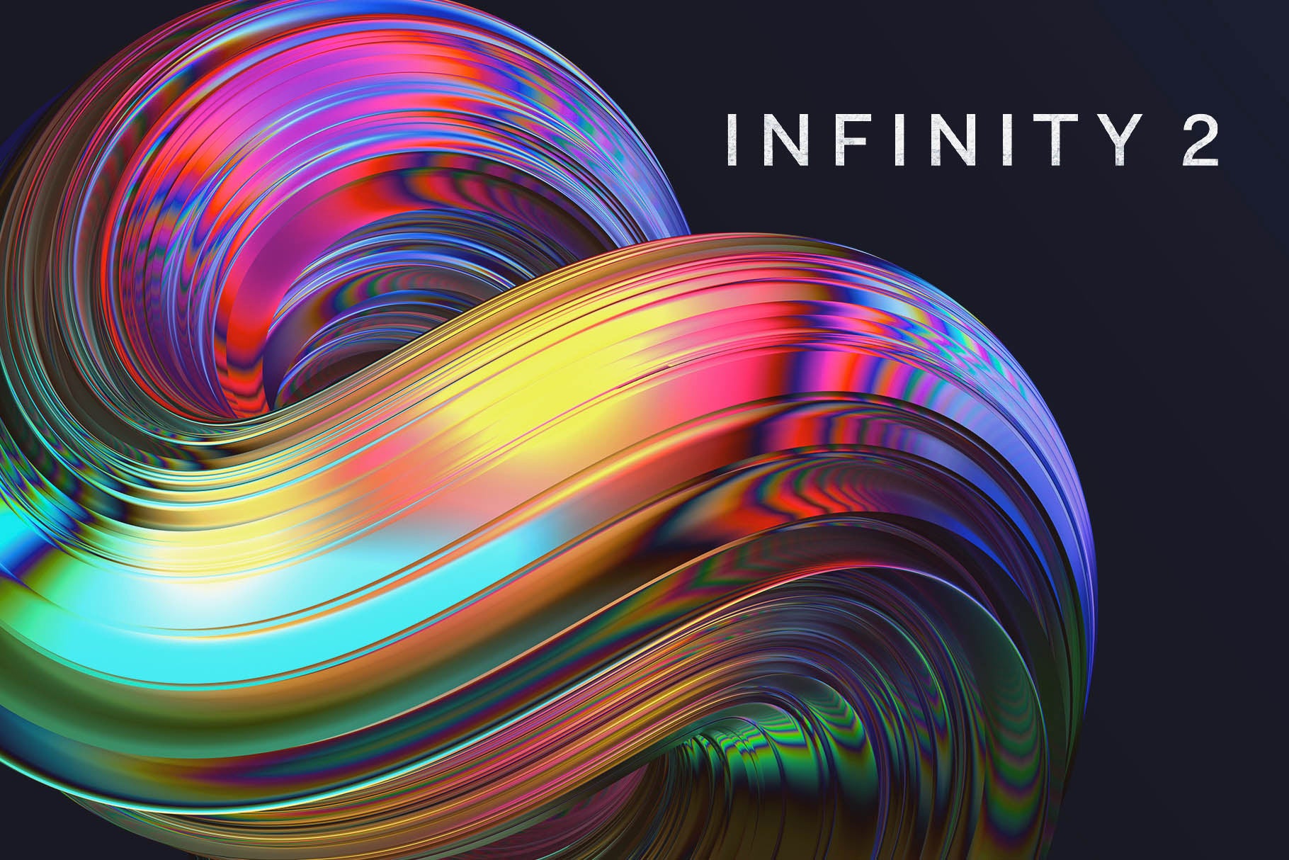 Infinity 2: 3D Chromatic Shapes – RuleByArt